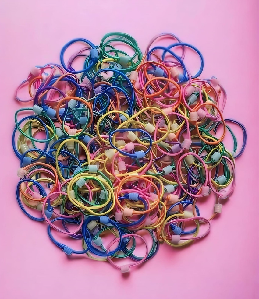 RAION Colorful Hair Rubber Bands For Girls Women 100 Pcs Rubber Band Price in India Buy RAION Colorful Hair Rubber Bands For Girls Women 100 Pcs Rubber Band online