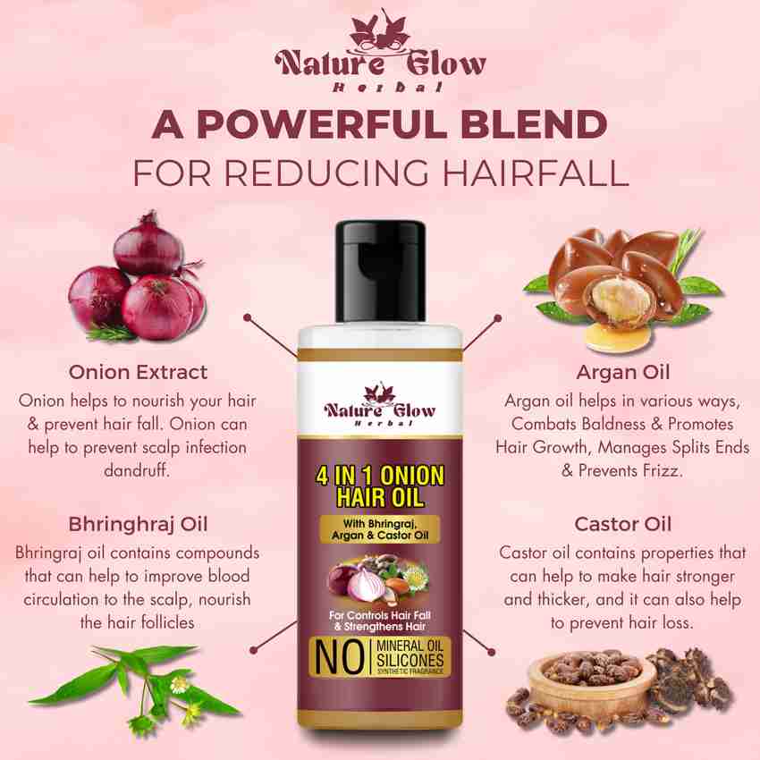 Nature Glow Herbal 4 in 1 Hair Oil Hair Growth and Hair Fall Control Hair Oil Price in India Buy Nature Glow Herbal 4 in 1 Hair Oil Hair Growth and Hair Fall Control Hair