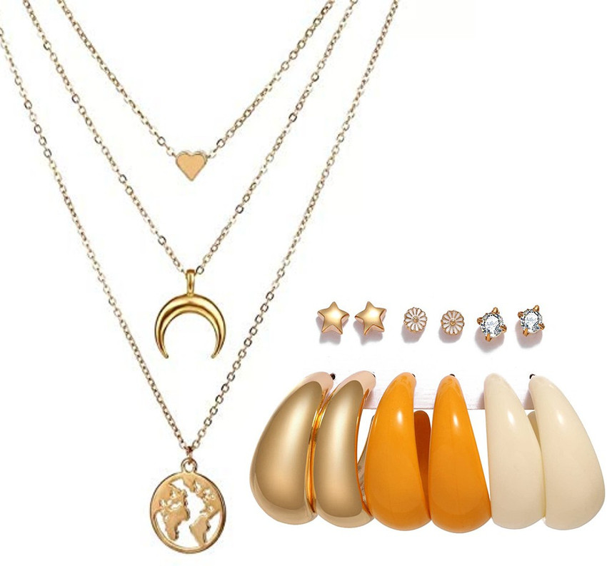 YouBella Alloy Gold plated Multicolor Jewellery Set Price in India Buy YouBella Alloy Gold plated Multicolor Jewellery Set Online at Best Prices in India Flipkart