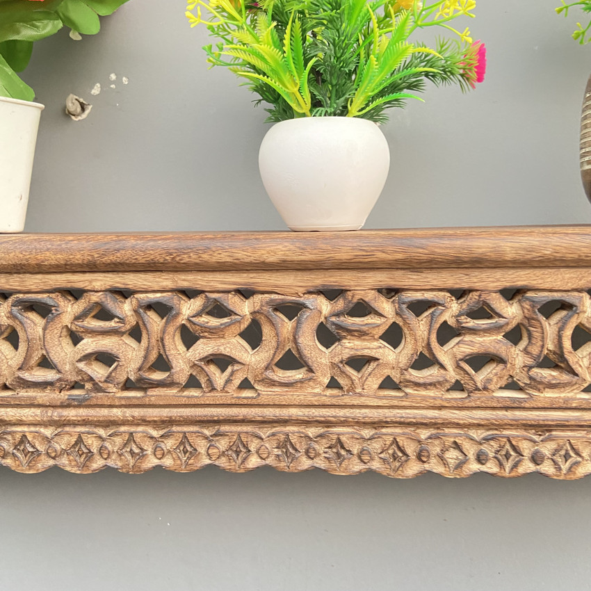 Decorative Wooden Wall Shelf Brackets | Shelly Lighting