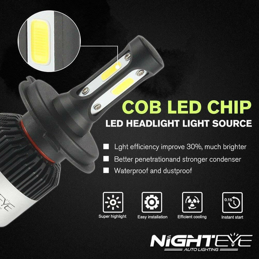 Nighteye led headlight for car store