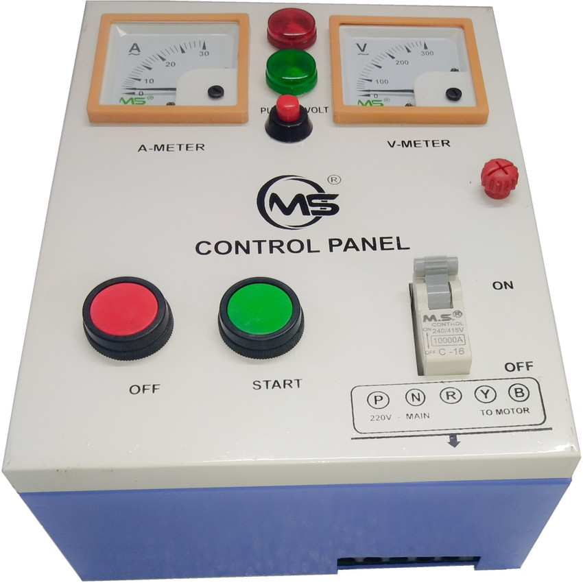 M S control Jindal control 1 HP Single phase water pump panel Submersible Water Pump Submersible Water Pump Price in India Buy M S control Jindal control 1 HP Single phase