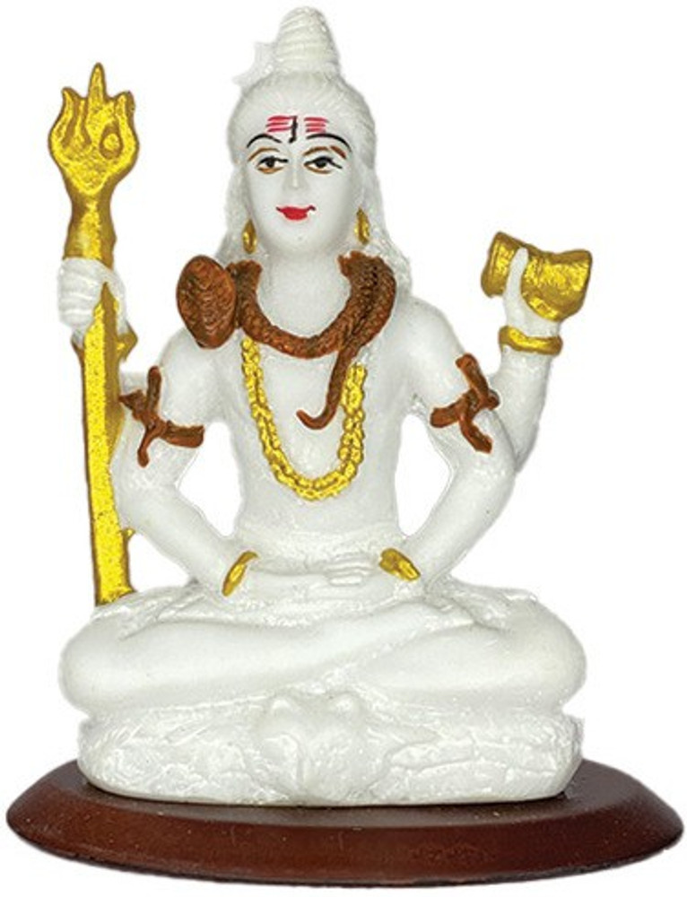 Shiv Samadhi Murti Marble Look Meditation Lord Shiva, 51% OFF