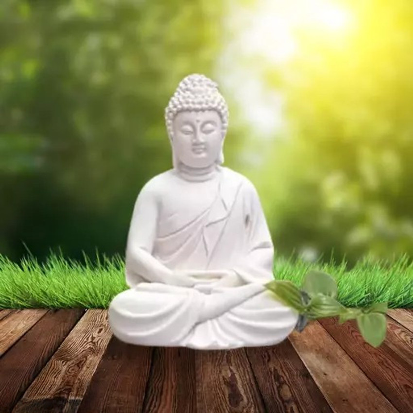 White buddha store