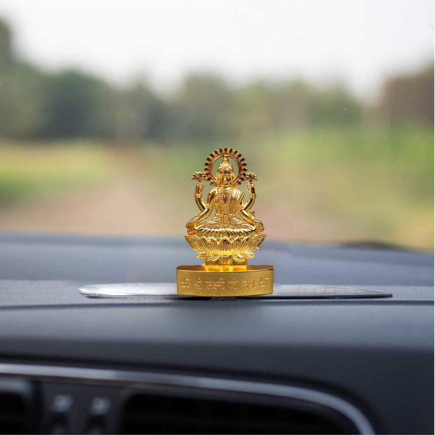 Spillbox Car Dashboard Idols Accessories Car Interior Perfect for Gifting Laxmi No.3 Decorative Showpiece 7 cm Price in India Buy Spillbox Car Dashboard Idols Accessories Car Interior Perfect for Gif...