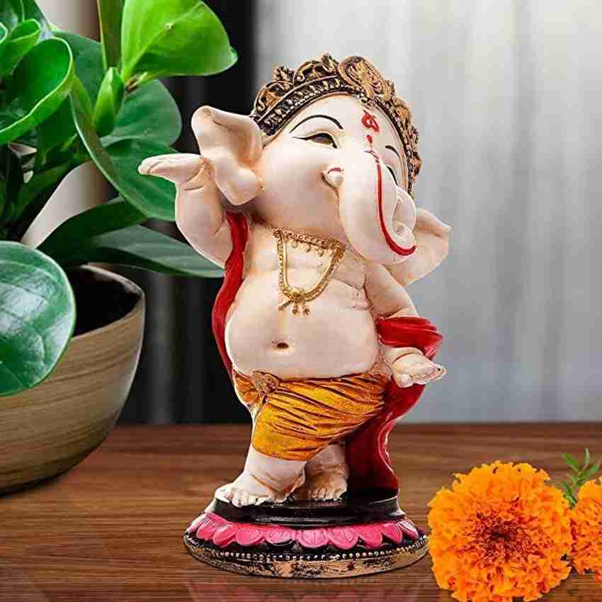 HC VILLA Little Cute Dancing Colorful Lord Ganesha Murti Statue Idol for Home Decor Decorative Showpiece 15 cm Price in India Buy HC VILLA Little Cute Dancing Colorful Lord Ganesha Murti Statue Idol f...