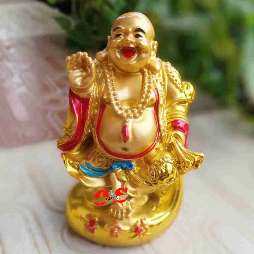 OM SAI GIFTS Feng Shui Happyman Blessings Laughing Buddha Good Luck 3 INCH Decorative Showpiece 9 cm Price in India Buy OM SAI GIFTS Feng Shui Happyman Blessings Laughing