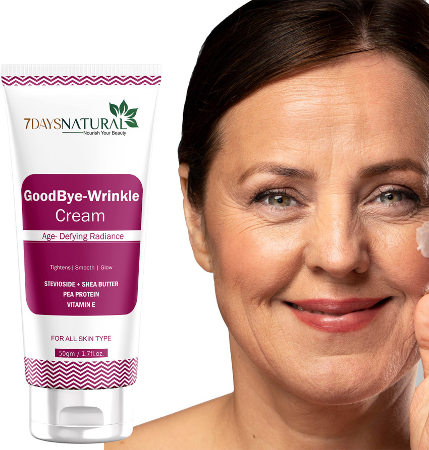 7 Days Natural Anti Wrinkles Face Cream For Fine Line Wrinkles For Women Anti Ageing Price in India Buy 7 Days Natural Anti Wrinkles Face Cream For Fine Line