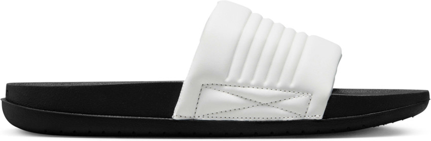 Nike OffCourt Adjust Black/White/Black Men's Slide Hibbett