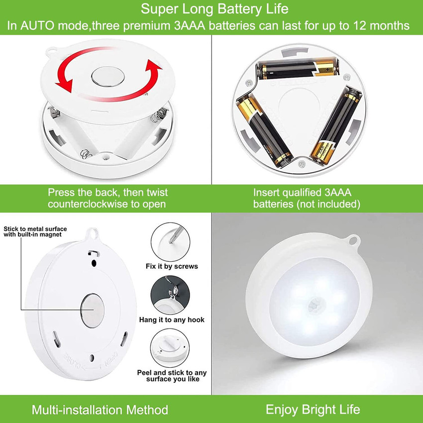 Screw In Motion Activated Sensor