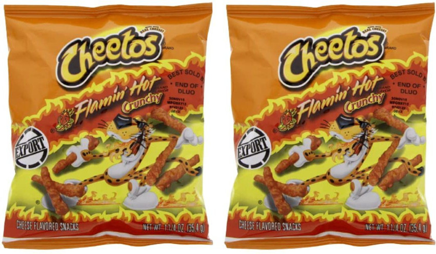 Frito Lay XVL Cheetos Crunchy, Xxtra Flamin' Hot, Oz (32, 41% OFF
