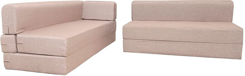 TIRTHANKARA L Shaped Sofa Cum Bed 5 Seater Double Foam Fold Out Sofa Cum Bed Price in India Buy TIRTHANKARA L Shaped Sofa Cum Bed 5 Seater Double Foam Fold Out