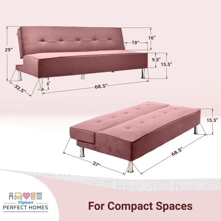 Flipkart Perfect Homes Casper 3 Seater Single Solid Wood Fold Out Sofa Cum Bed Price in India Buy Flipkart Perfect Homes Casper 3 Seater Single Solid Wood Fold Out Sofa Cum