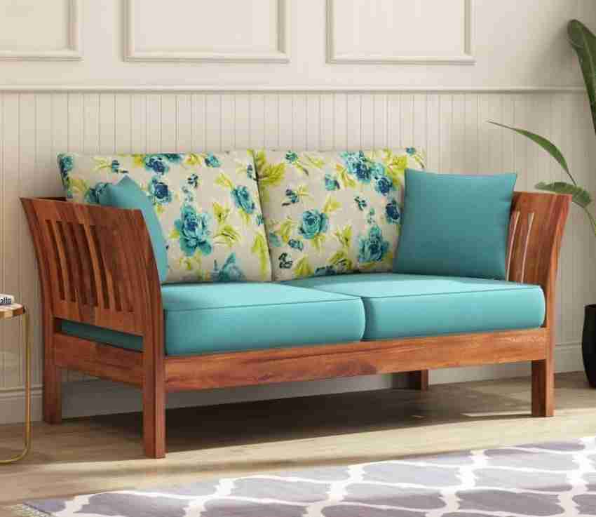 Ratandhara Furniture Solid sheesham Wooden 2 Seater Sofa Set for Living Room Fabric 2 Seater Sofa Price in India Buy Ratandhara Furniture Solid sheesham Wooden 2 Seater Sofa Set for