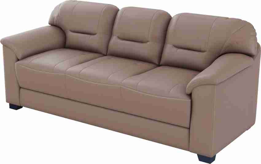 MUEBLES CASA Croma Leatherette 3 Seater Sofa Price in India Buy MUEBLES CASA Croma Leatherette 3 Seater Sofa online at Flipkart