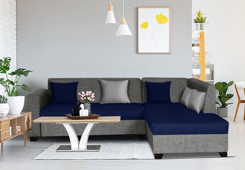 Blue grey sofa set store