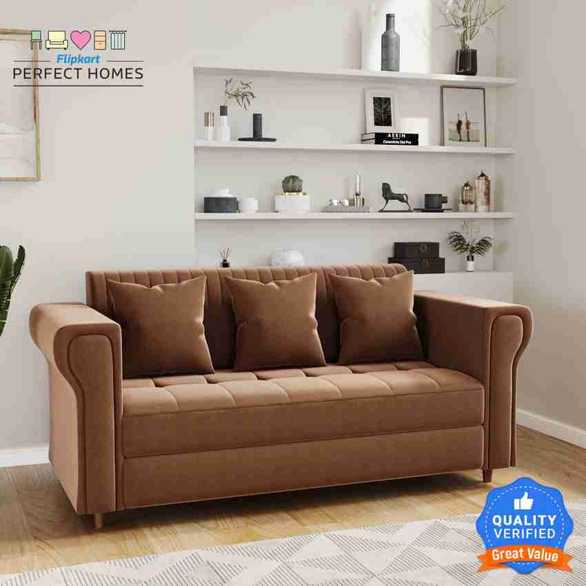 Flipkart Perfect Homes Joy Fabric 3 Seater Sofa Price in India Buy Flipkart Perfect Homes Joy Fabric 3 Seater Sofa online at Flipkart