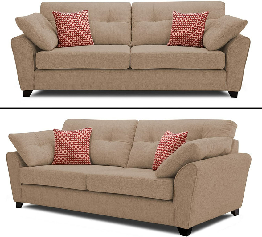Homeify Moris Fabric 6 Seater Sofa Price in India Buy Homeify Moris Fabric 6 Seater Sofa online at Flipkart
