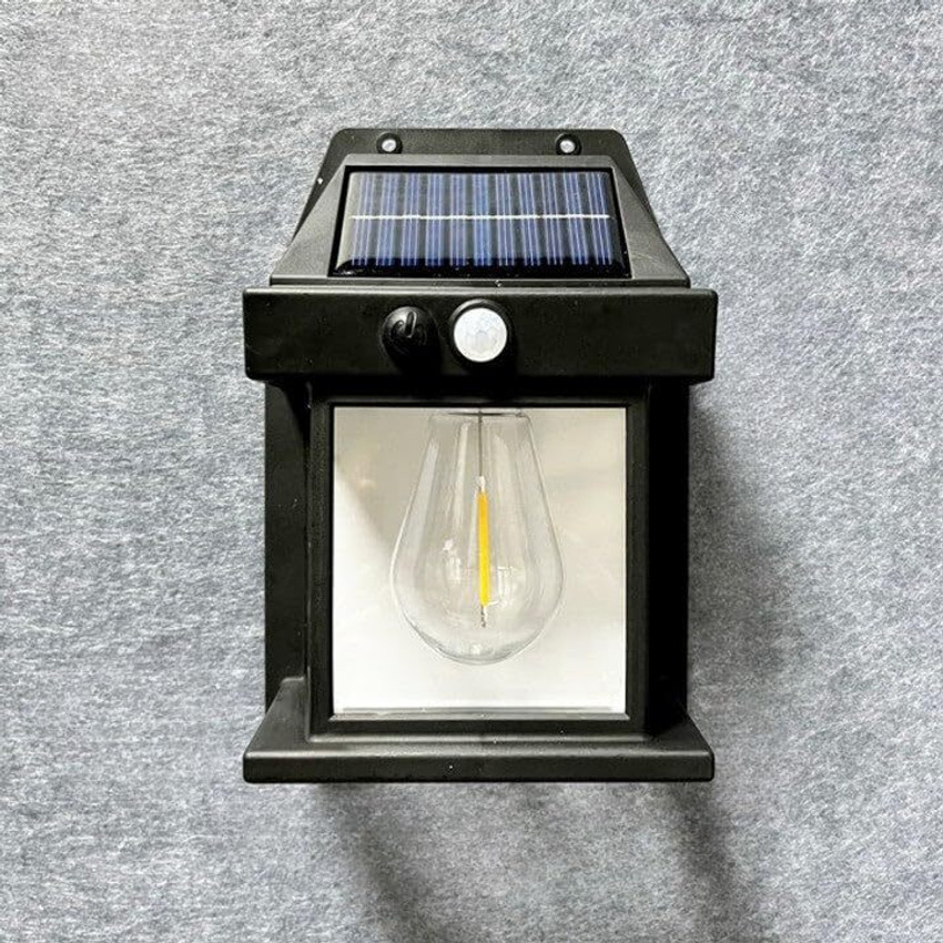 Wireless Outdoor Wall Light UME Solar Motion Sensor Outdoor LED Wall