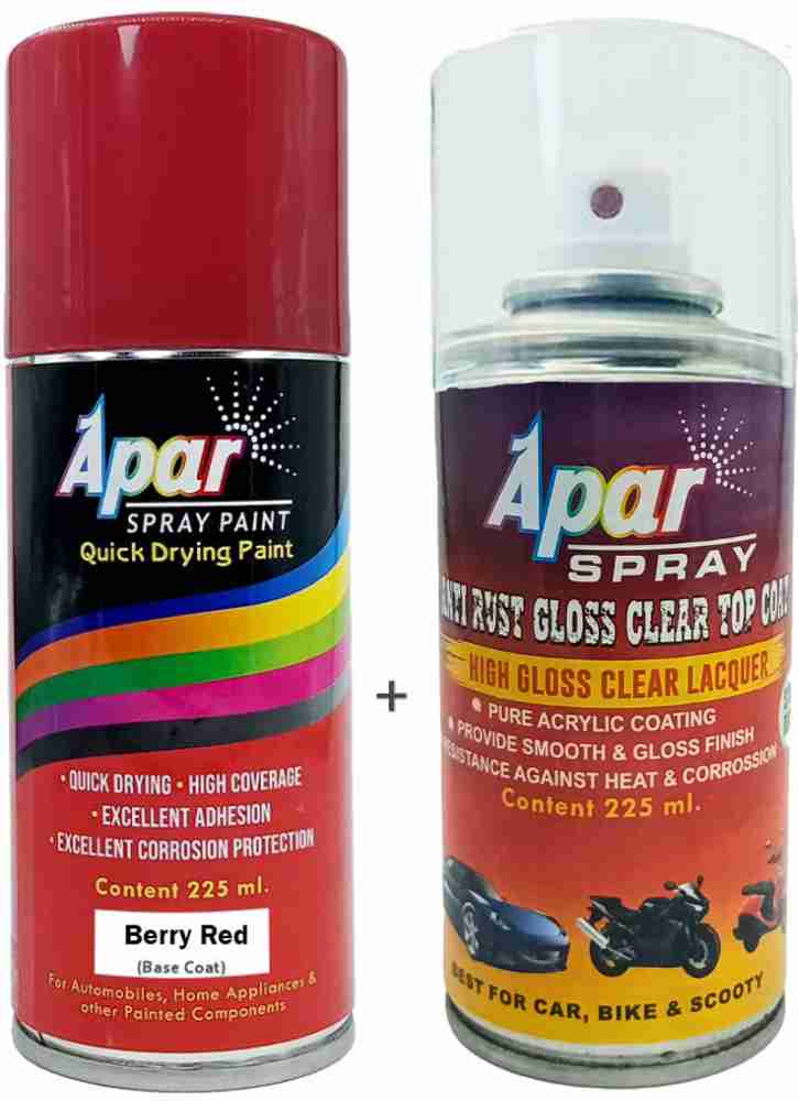 Metallic Spray Paint Red