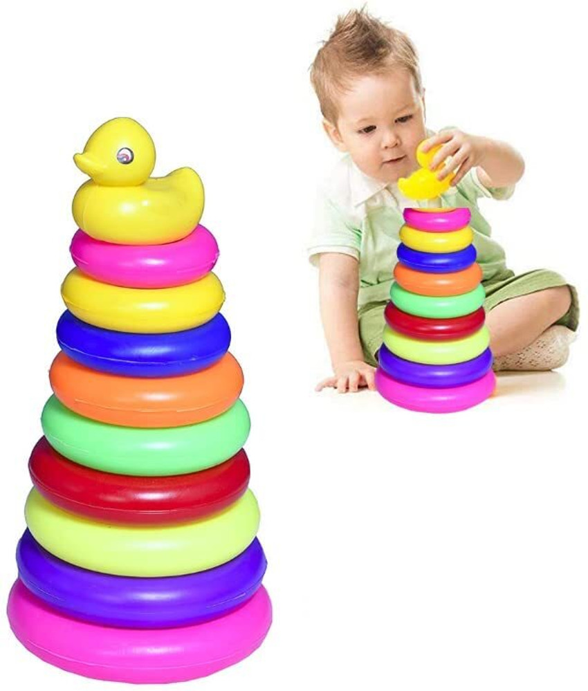 Mytoykid Rainbow Stacking Ring Toys for Kids Baby Rings Toys Stacking Tower Toys 7 Ring Rainbow Stacking Ring Toys for Kids Baby Rings Toys Stacking Tower Toys 7 Ring Buy rainbow toys