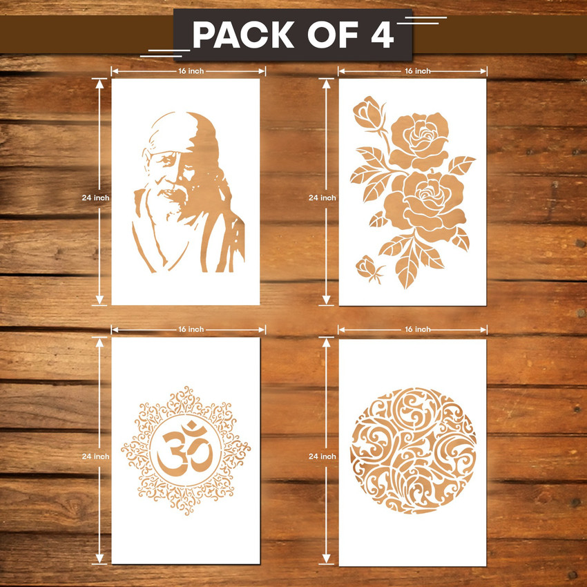 Hindu Designs Stencils