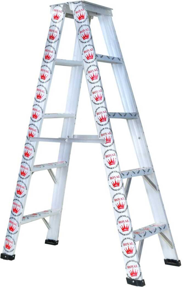 Royal Solution 2 Way 5 Steps Folding Ladder Heavy 5 FT Aluminium Ladder Price in India Buy Royal Solution 2 Way 5 Steps Folding Ladder Heavy 5 FT Aluminium Ladder online at Flipkart