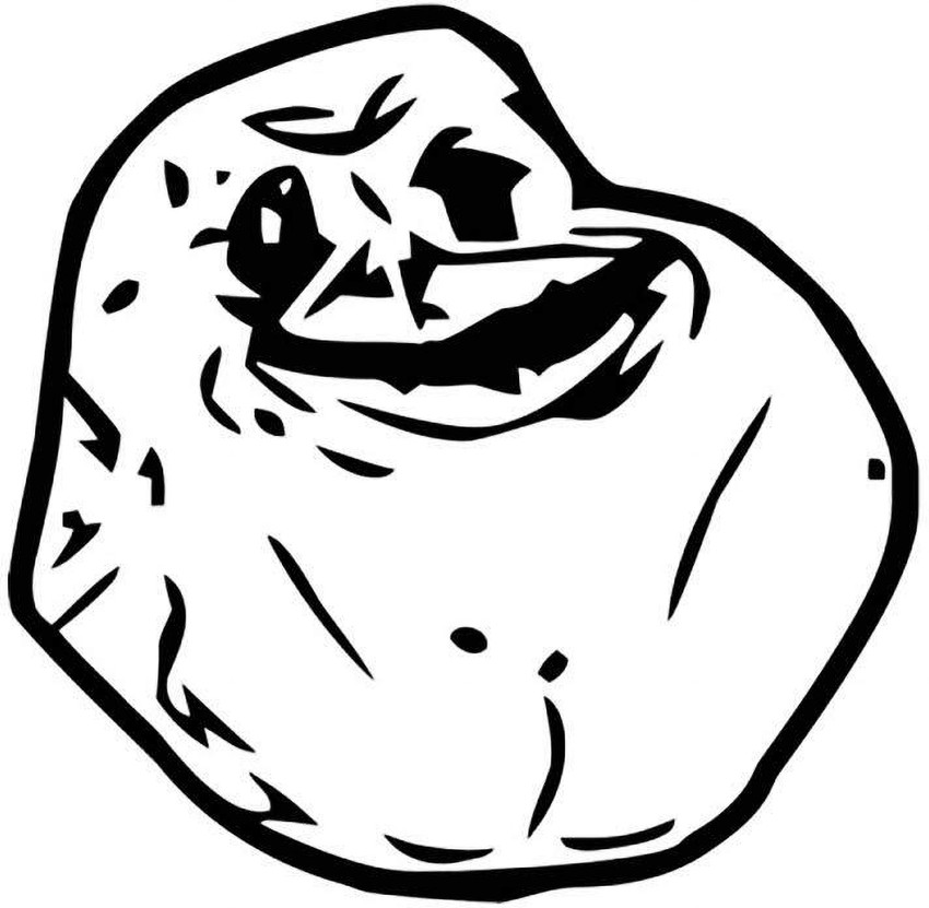Forever Alone Meme Face Forever Alone :) Memedroid