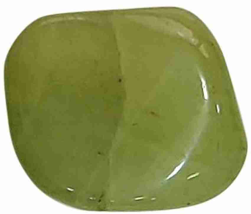 Light Green Translucent Stone Bowenite/New Jade Soap Shaped Palm Stone