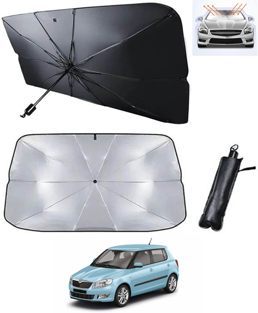 MATIES Windshield Sun Shade For Skoda Fabia Price in India Buy MATIES Windshield Sun Shade For Skoda Fabia online at Flipkart