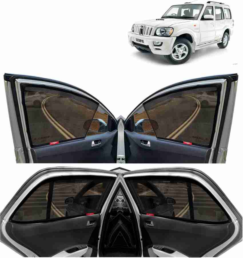 Kingsway Side Window Rear Window Sun Shade For Mahindra Scorpio Price in India Buy Kingsway Side Window Rear Window Sun Shade For Mahindra Scorpio online at Flipkart