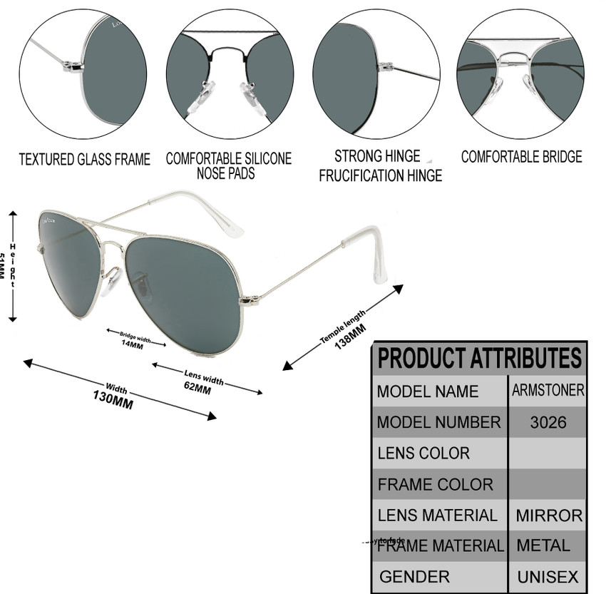 Types Of Aviator Sunglasses For Women