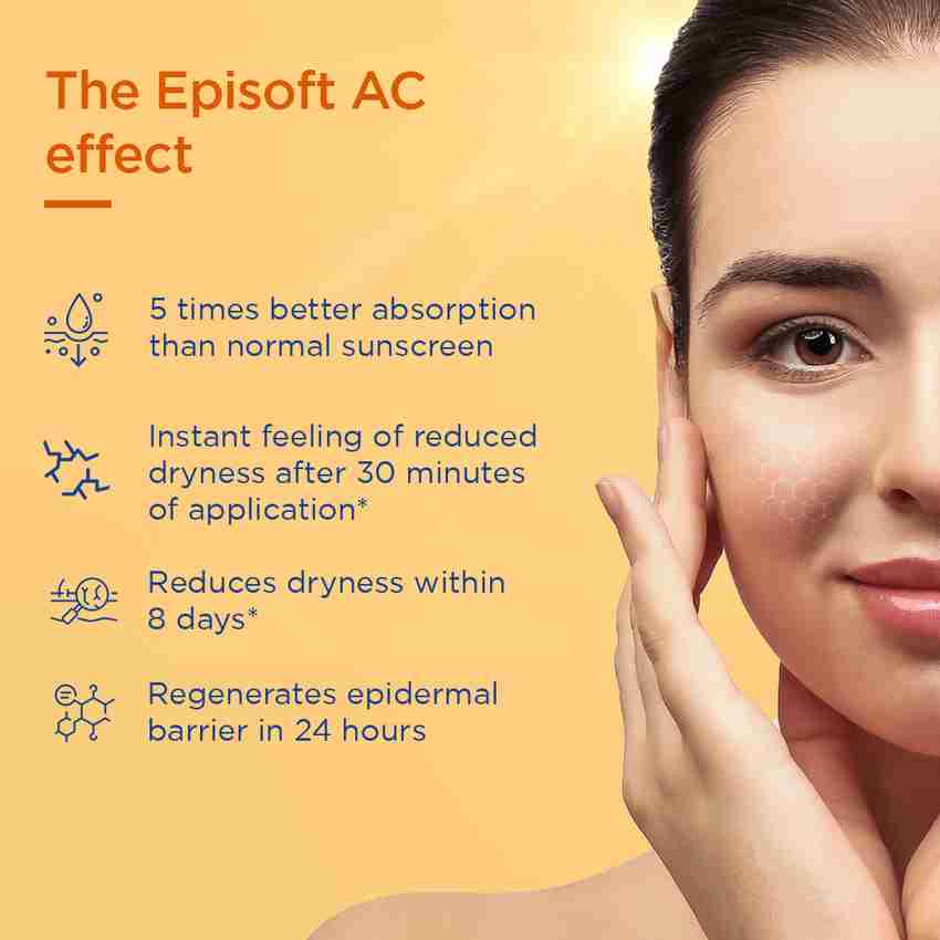 Episoft Sunscreen SPF 30 Sunscreen 75 grams Cream Pack of 4 Price in India Buy Episoft Sunscreen SPF 30 Sunscreen 75 grams Cream Pack of 4 Online In India Reviews Ratings Features Flipkart