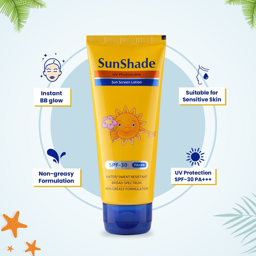 SUNSHADE SUNSCREEN GEL guarantee SPF