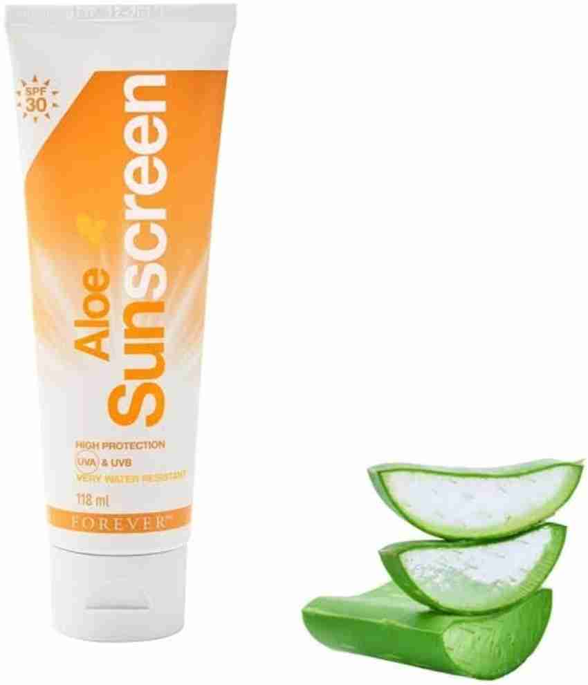 Forever Living Products Sunscreen SPF 30 PA FOREVER ALOE SUNSCREEN Price in India Buy Forever Living Products Sunscreen SPF 30 PA FOREVER ALOE SUNSCREEN Online In India Reviews Ratings Features Flipka...