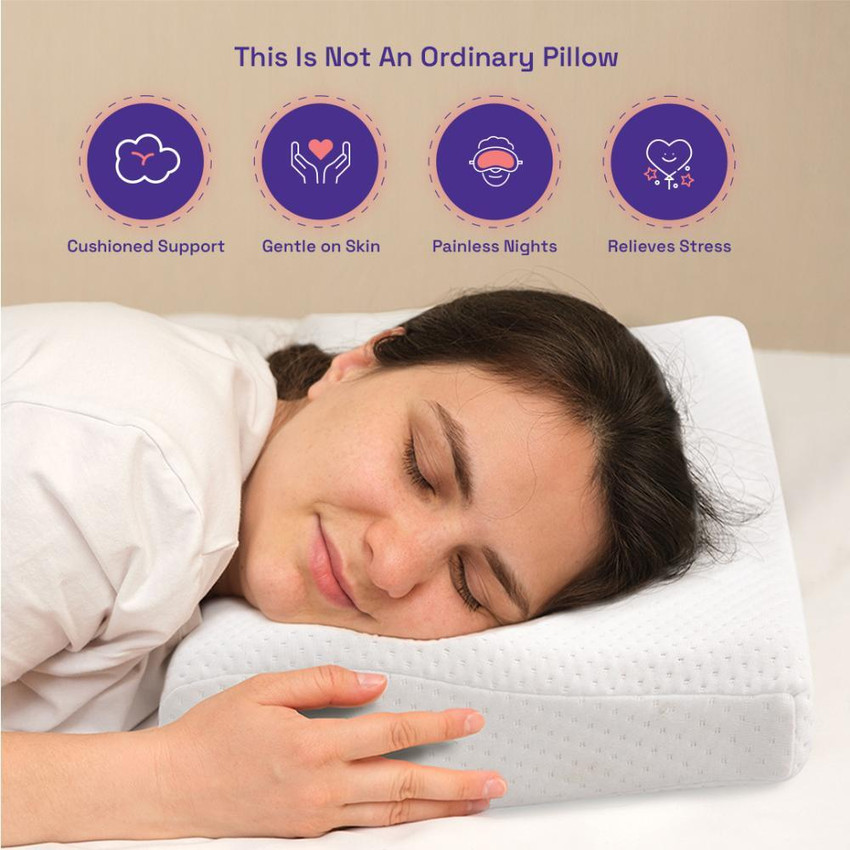 Wakefit Orthopedic Memory foam Cervical Pillow Buy Wakefit Orthopedic Memory foam Cervical Pillow Online at Best Prices in India Sports Fitness Flipkart