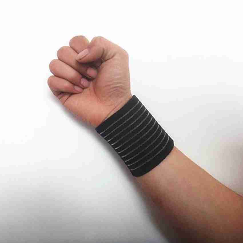 IRIS Elastic Compression Bandage Wrap 1 Pair Wrist Support Buy IRIS Elastic Compression Bandage Wrap 1 Pair Wrist Support Online at Best Prices in India Fitness Boxing Tennis Running Skating Hiking Fl...