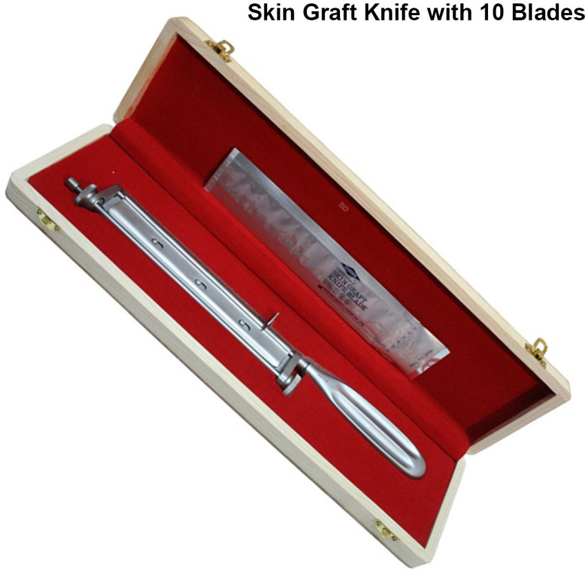 Source SILVERS SKIN GRAFT KNIFE HANDLE DERMATOME WITH PC, 41% OFF