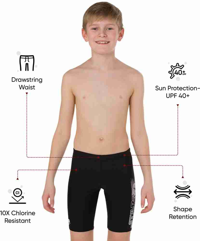 Speedo Boys Trunk Star Wars Storm Trooper Logo Panel Star Wars
