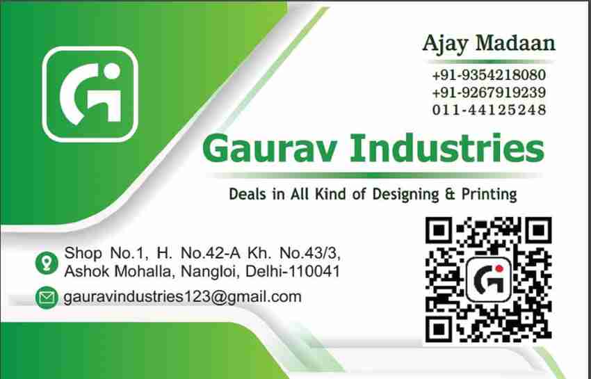 Gaurav Logo 3d