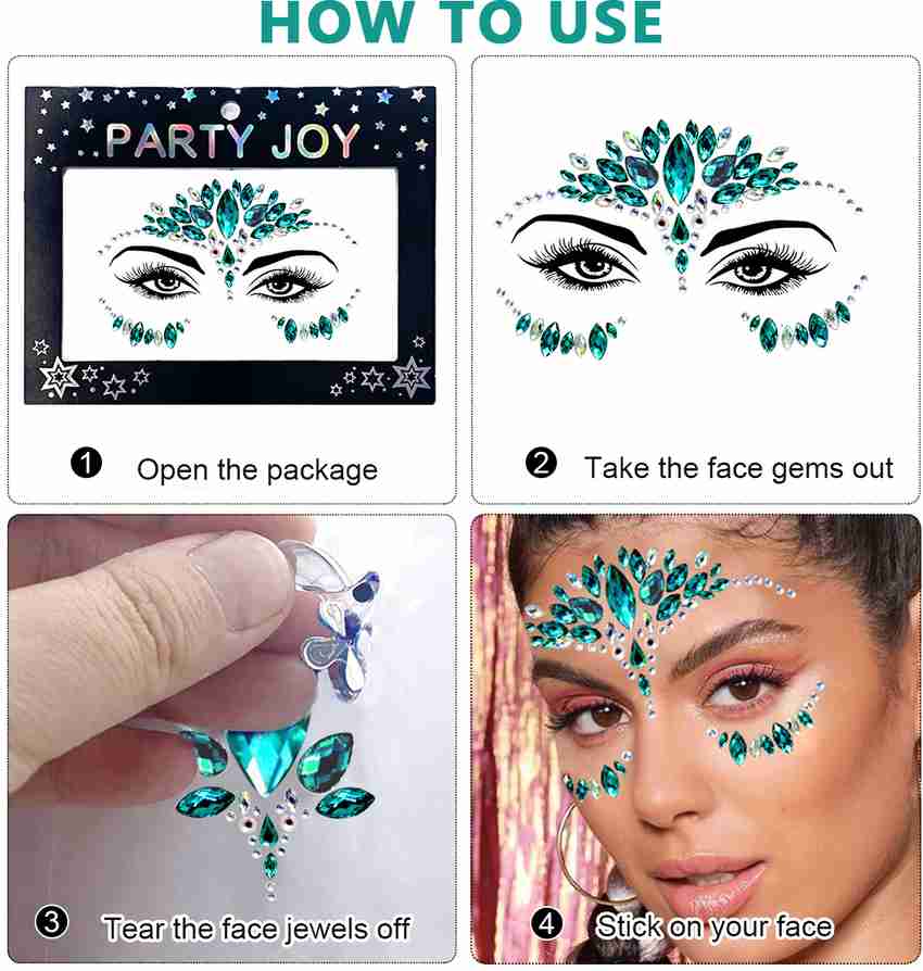 Makeup Stickers For Face | Saubhaya Makeup