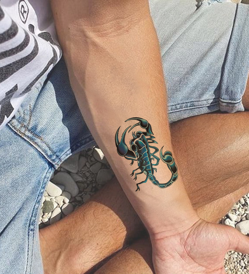 Scorpio Symbol Tattoos For Men