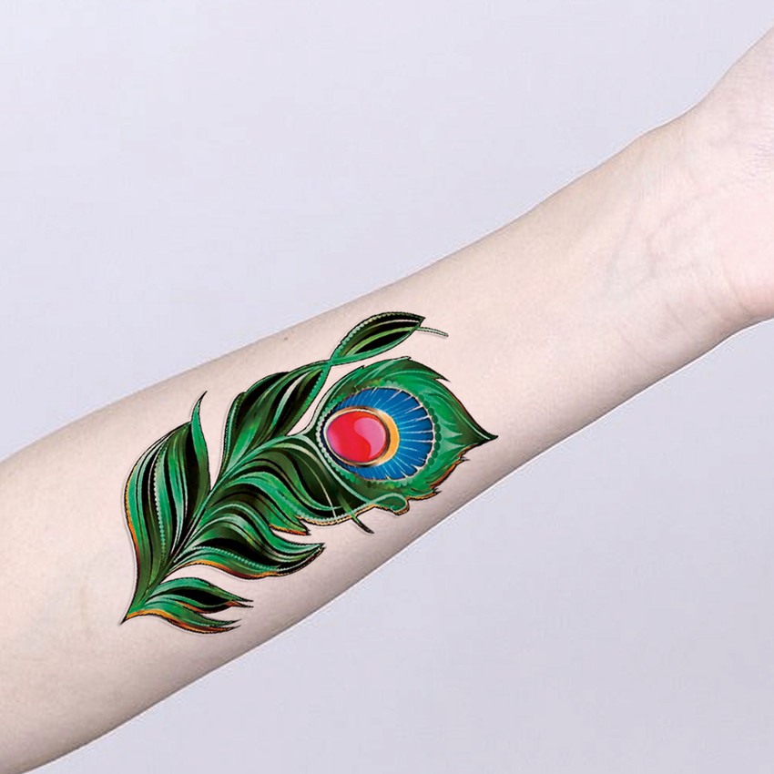 Peacock Feather Tattoo