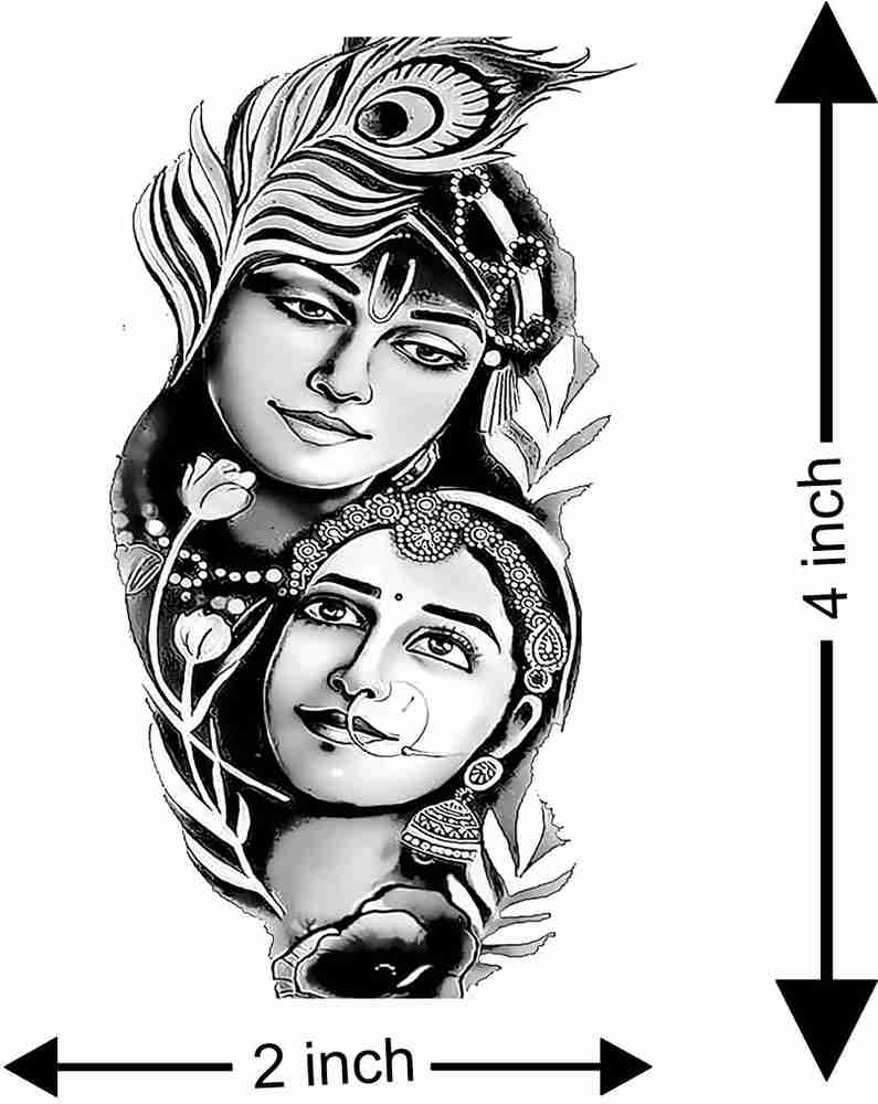 Lord Radha Krishna Tattoos Lord Krishna Tattoo Designs Ace Tattooz