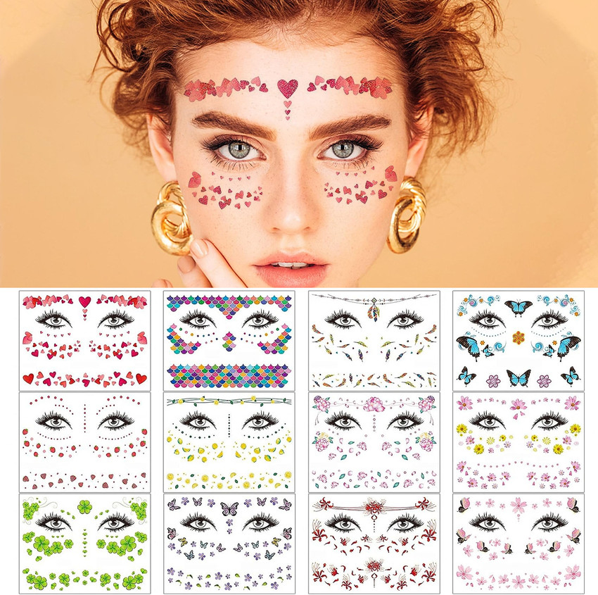 Eye Makeup Design Stickers | Saubhaya Makeup