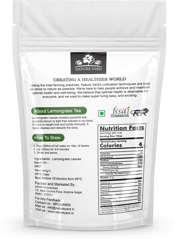 how to make healthy lemongrass tea