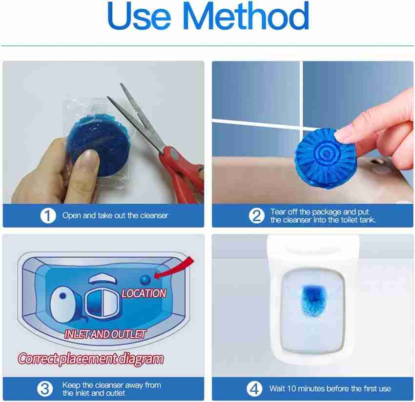 Toilet bowl cleaner tablets store