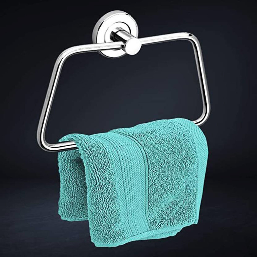 Plantex Stainless Steel Towel Ring For Bathroom/Wash