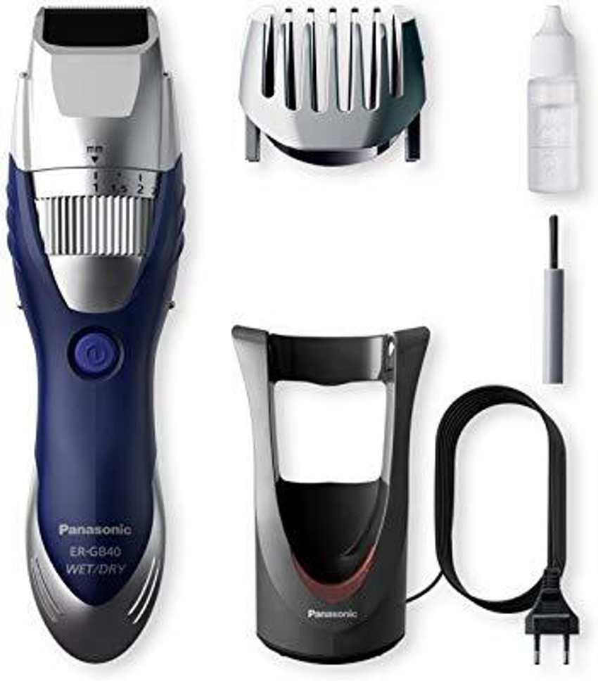 Panasonic ER GB40 S511 Trimmer 50 min Runtime 2 Length Settings Price in India Buy Panasonic ER GB40 S511 Trimmer 50 min Runtime 2 Length Settings online at Flipkart