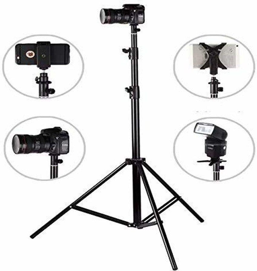 Tripod Camera Mount Light Extendable Auto Face Tracking Tripod 360°